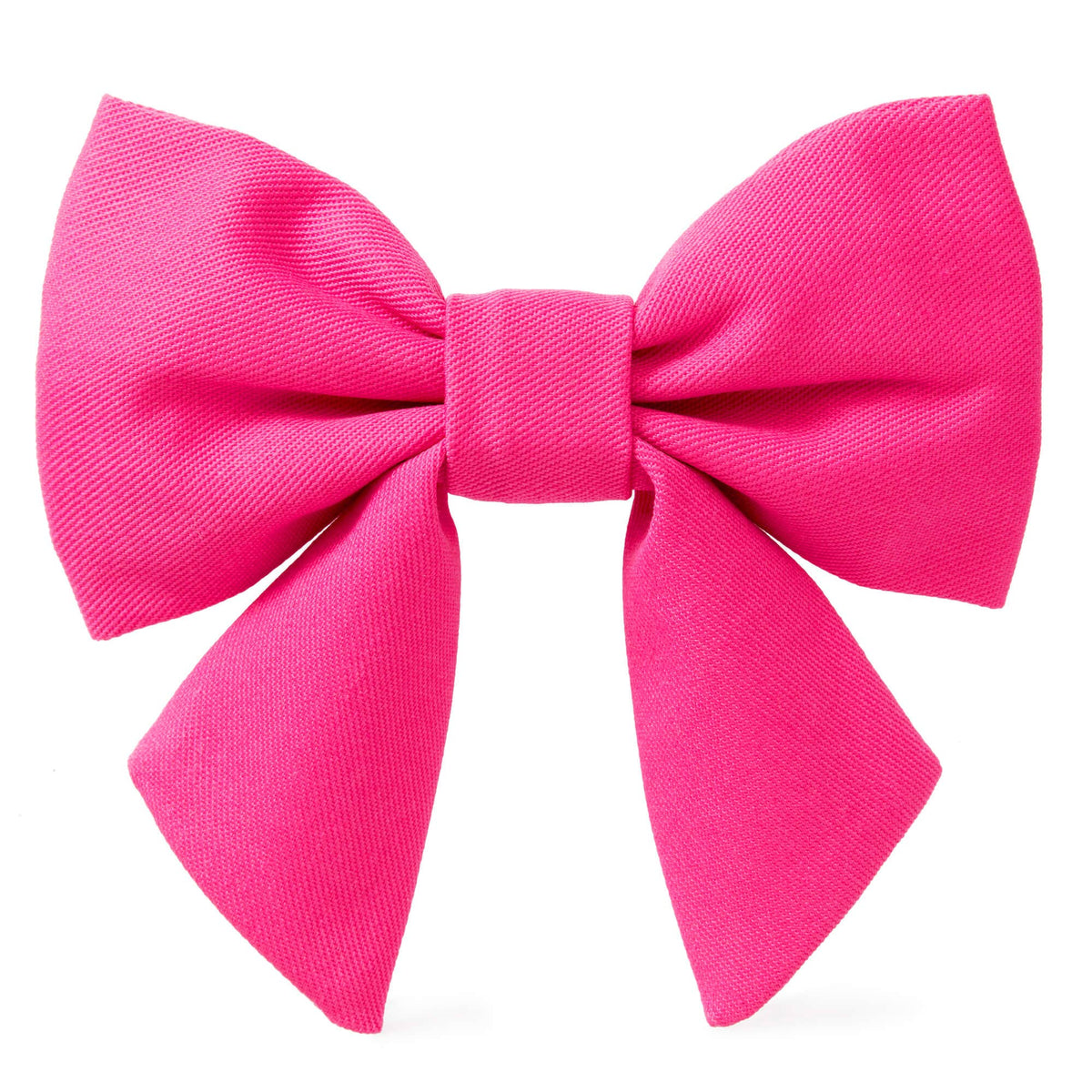 Hot Pink Lady Dog Bow: Large