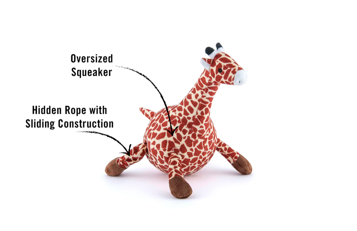 Safari Collection - Giraffe Dog Toy