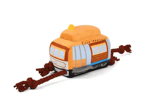 San Francisco Cable Car Plush Dog Toy