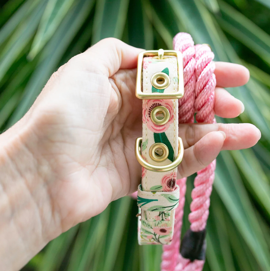 Cottage Garden + Brass Cafe Collar